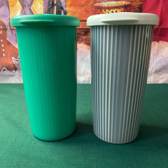 Tupperware | Kitchen | Tupperware 3329 Double Wall Insulated 24oz White ...